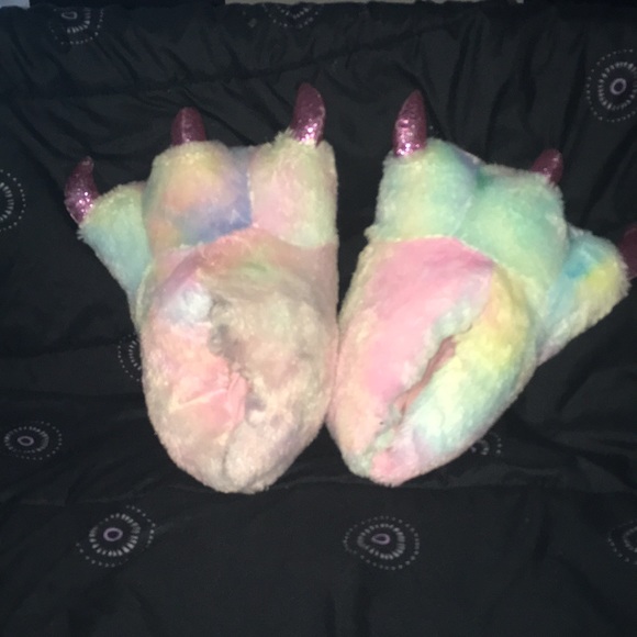 Justice | Shoes | Justice Monster Slippers | Poshmark